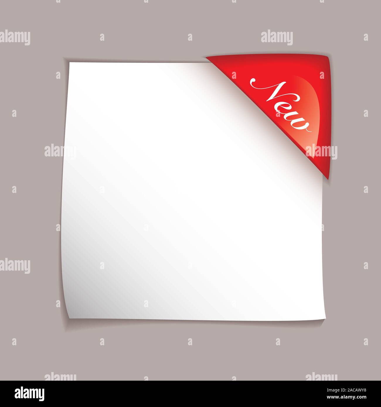 paper corner cover sheet Stock Photo - Alamy