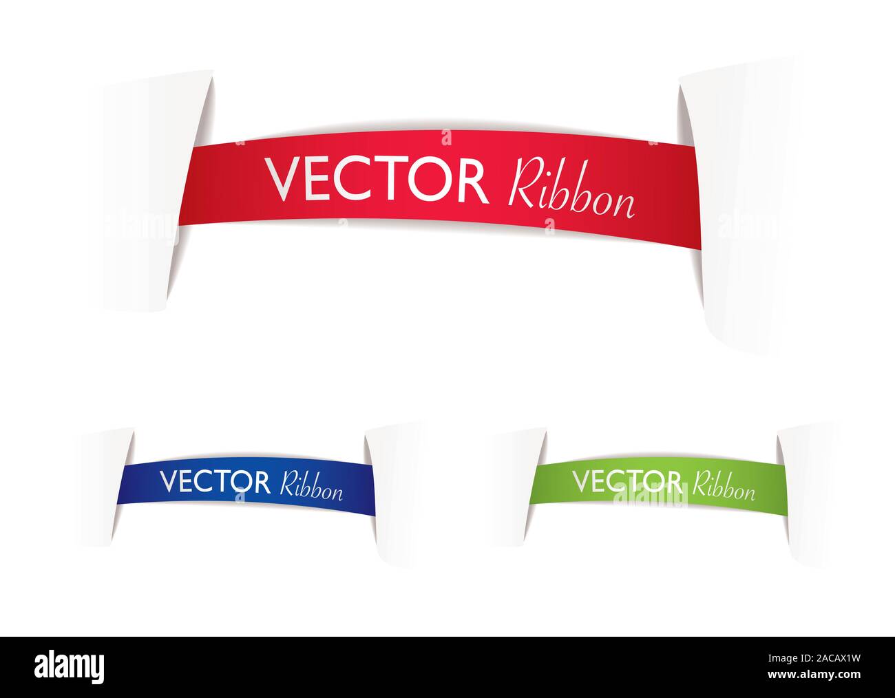 Ribbon banner Cut Out Stock Images & Pictures - Alamy