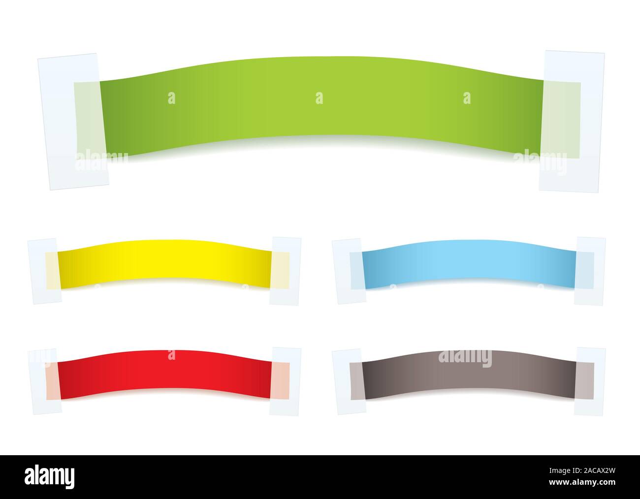 Paper sticker tag Stock Photo - Alamy