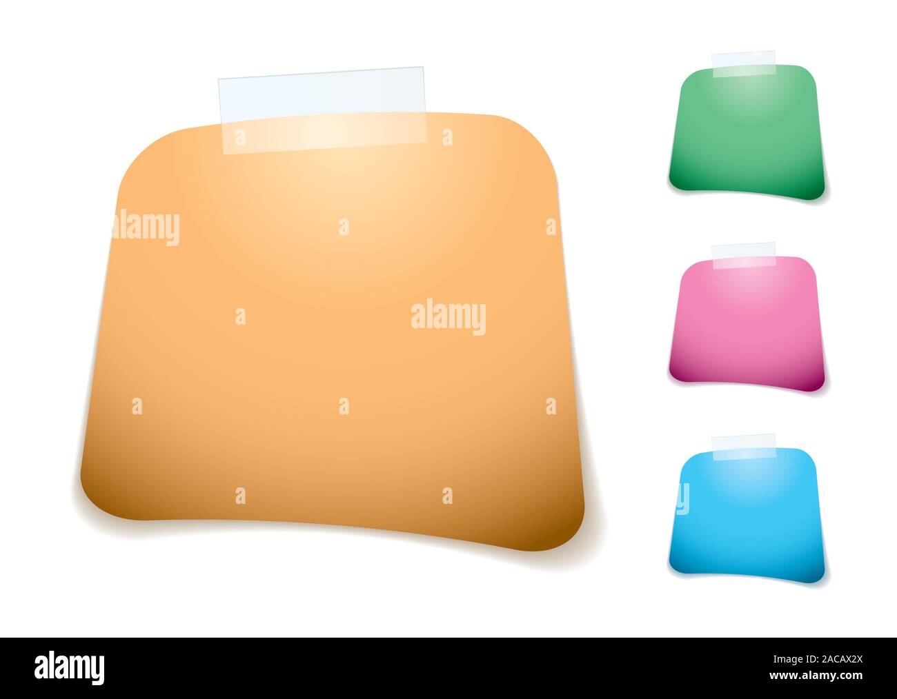 Square paper tag Stock Photo - Alamy