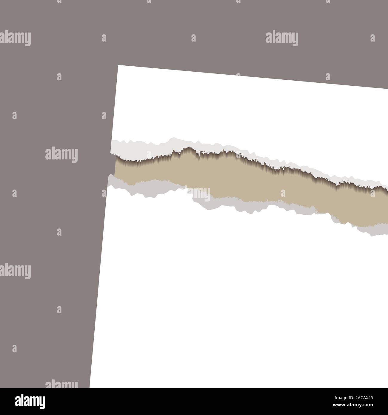 torn paper reveal rustic Stock Photo - Alamy