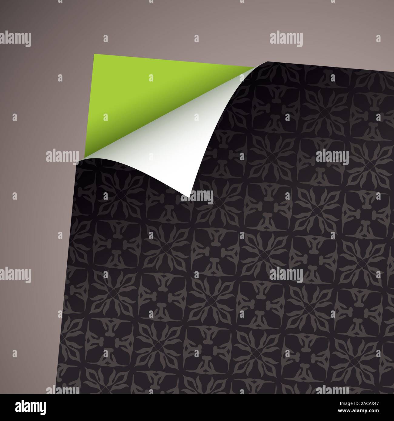 Wallpaper paper curl modern Stock Photo - Alamy