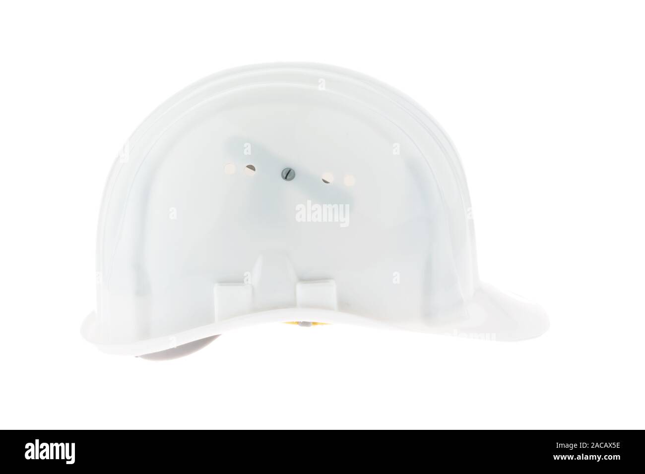 Construction helmet of a foreman Stock Photo - Alamy