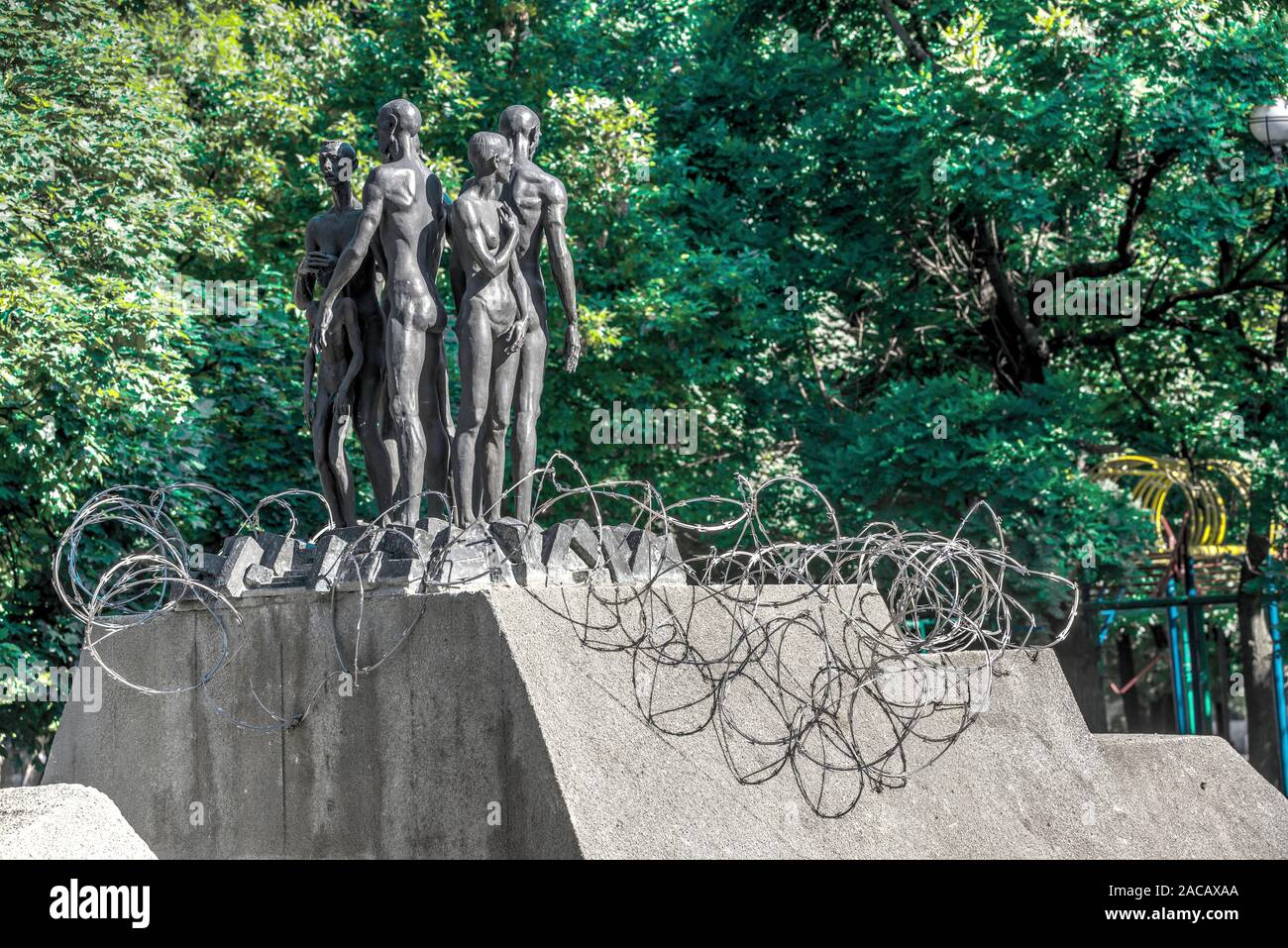 Odessa, Ukraine - 05.24.2019. Holocaust Monument in honor of memory of ...