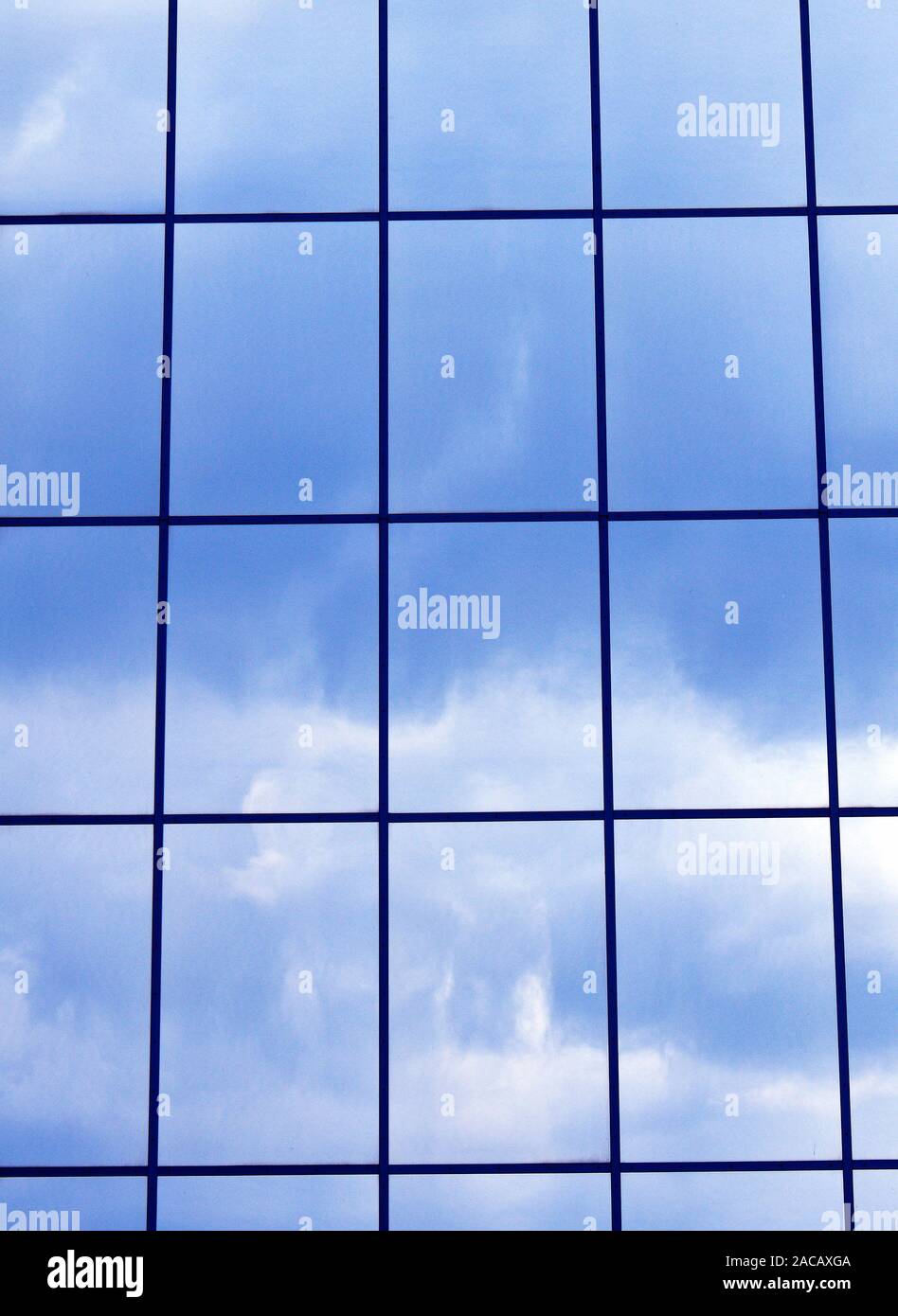 Facade with window front of an office building Stock Photo - Alamy