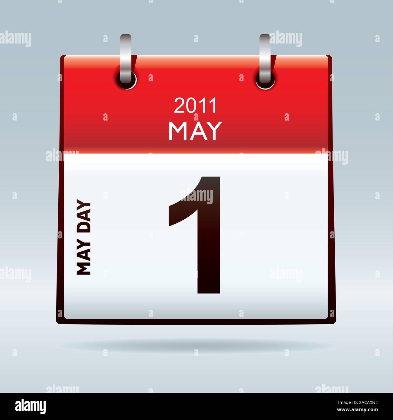 May day calendar icon Stock Photo - Alamy