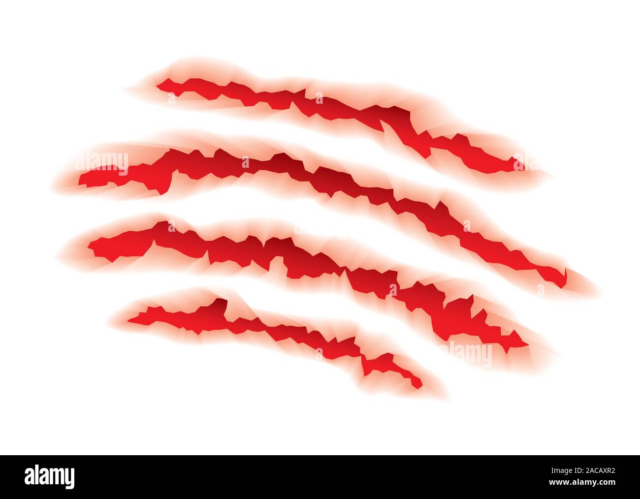 Animal claws torn Stock Photo - Alamy