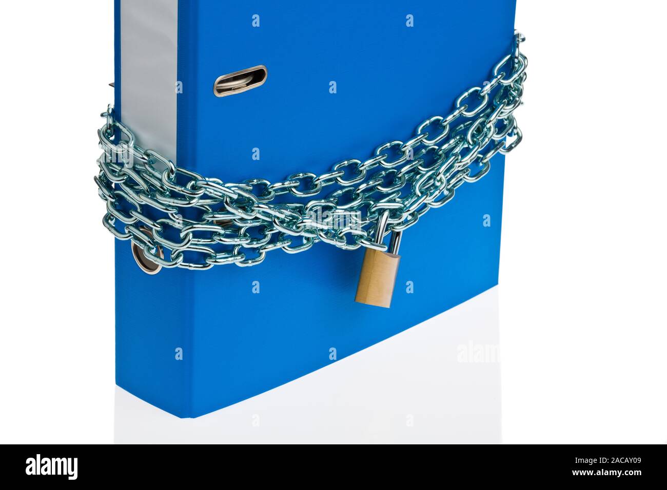 File closed with chain Stock Photo - Alamy