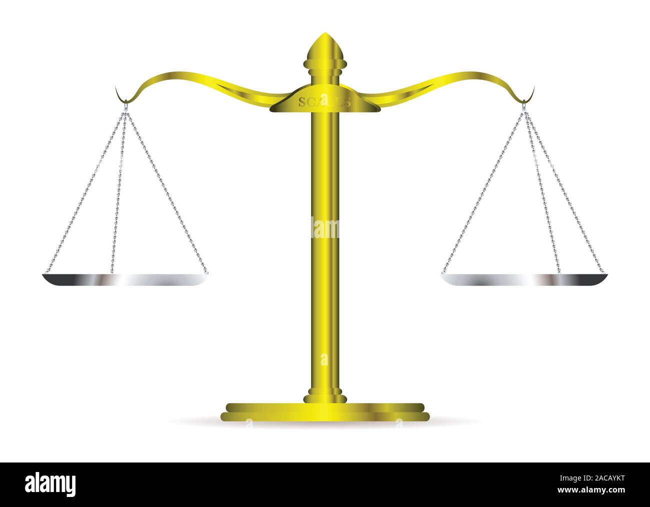 Set of golden scales hi-res stock photography and images - Alamy