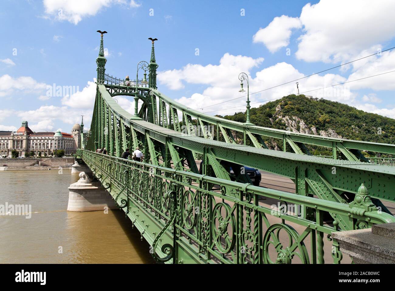 Budapest, Hungary, Freedom Bridge Stock Photo - Alamy