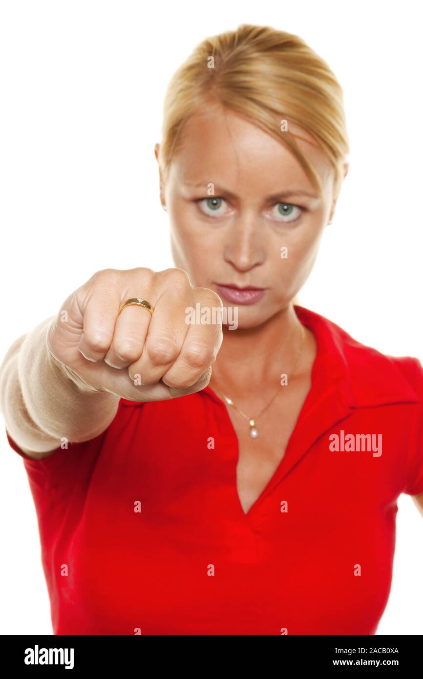 Woman holding hands in front of her face Stock Photo - Alamy