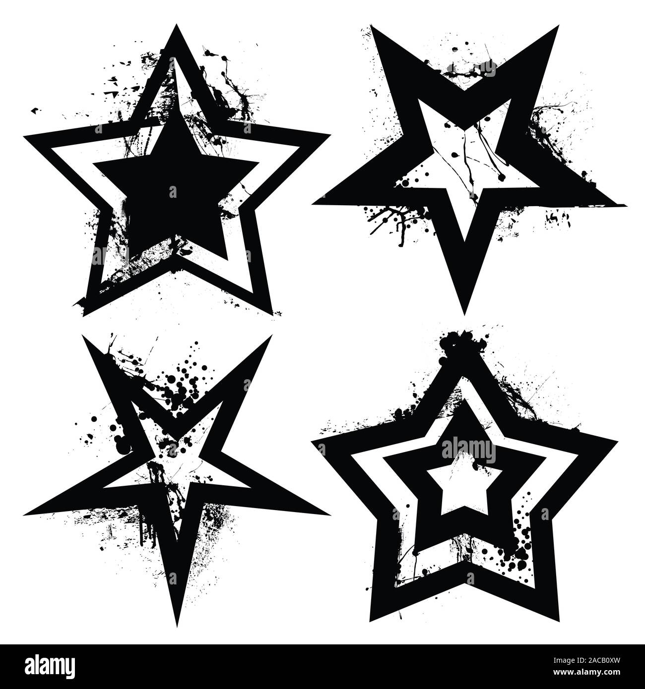 Grunge splatter clipart Cut Out Stock Images & Pictures - Alamy