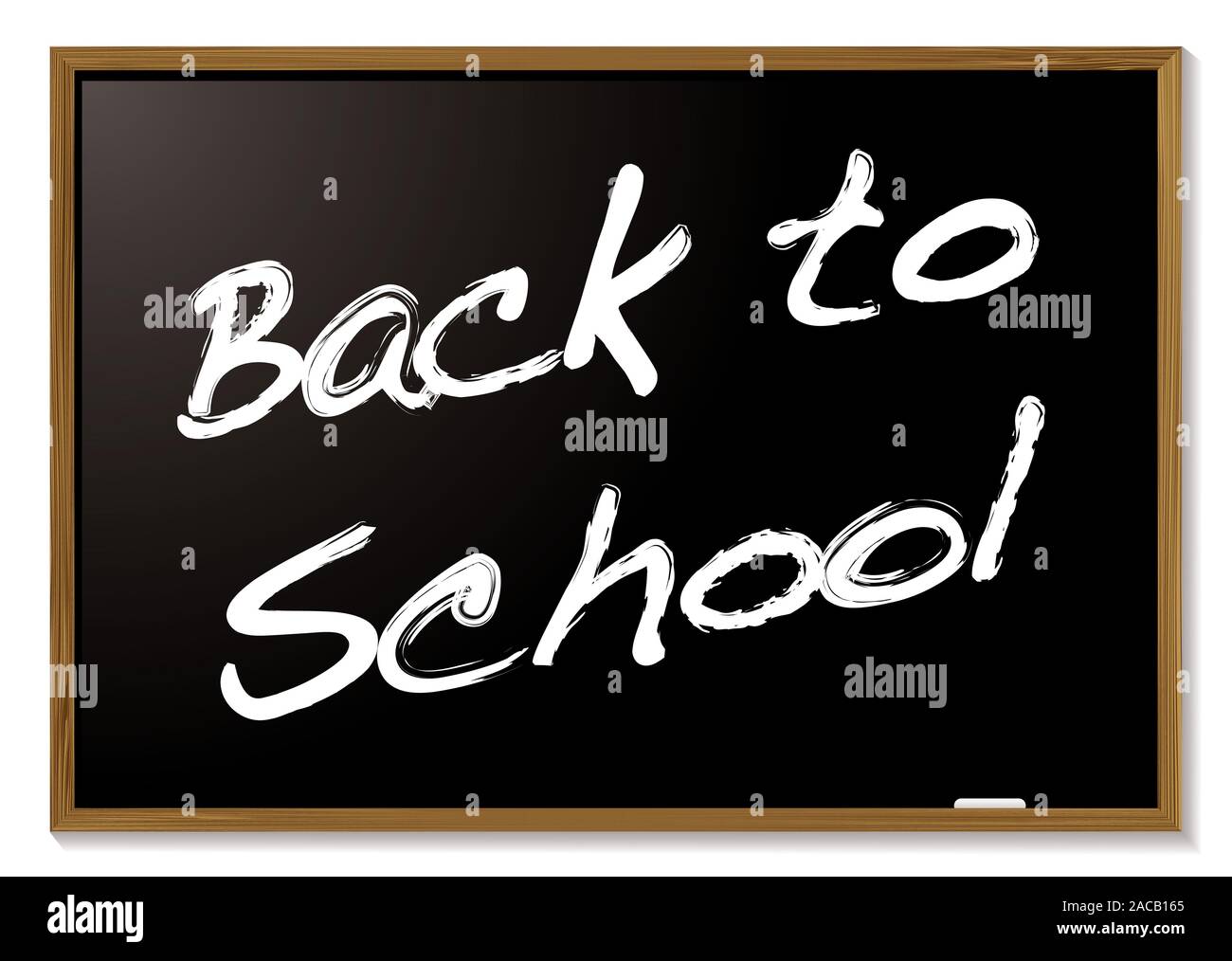 Back to school blackboard Stock Photo - Alamy