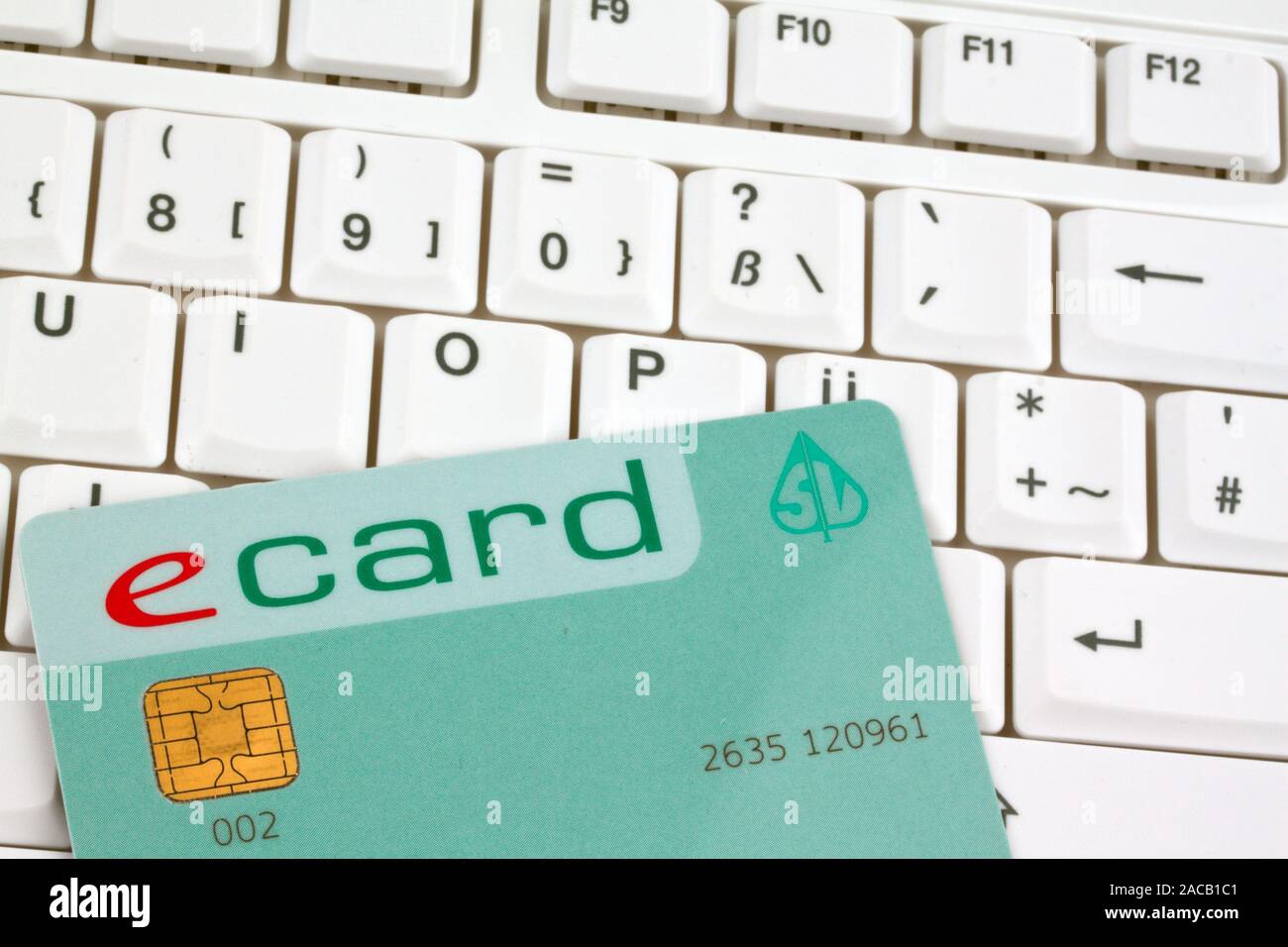 Austrian e-card (health insurance Stock Photo - Alamy
