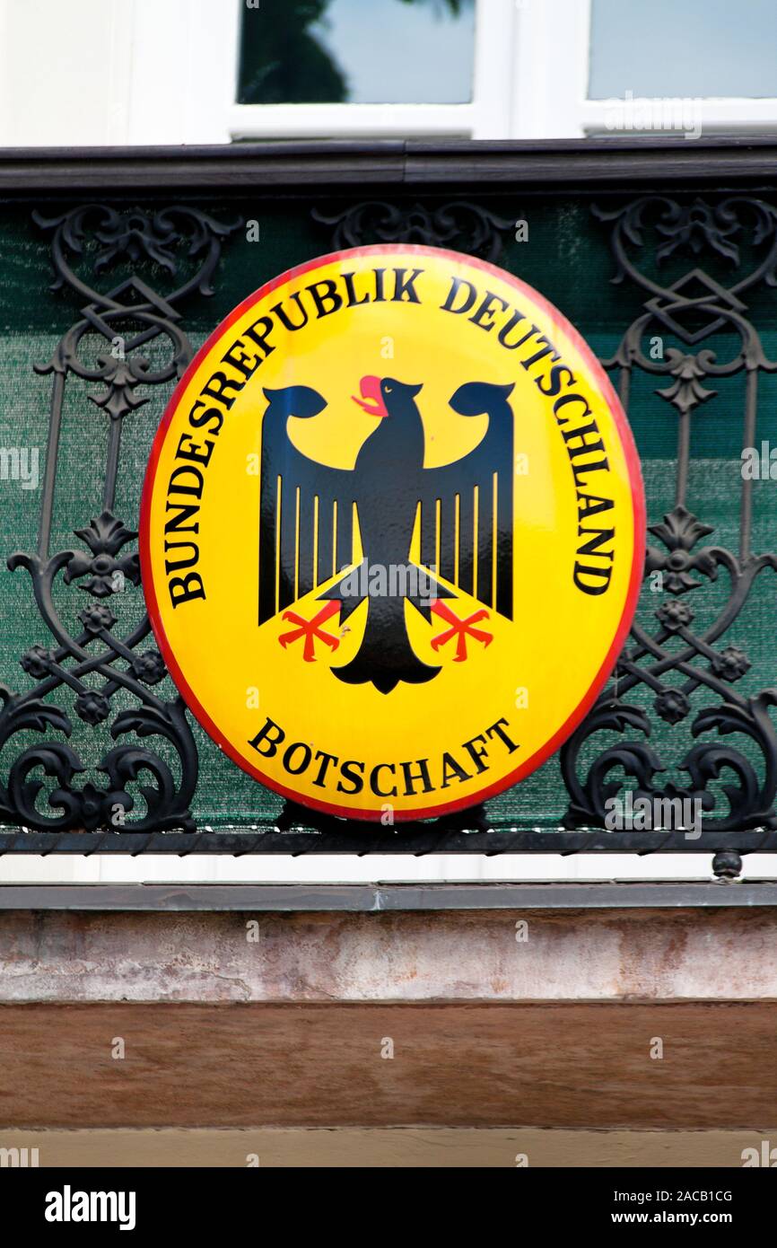 German embassy High Resolution Stock Photography and Images - Alamy