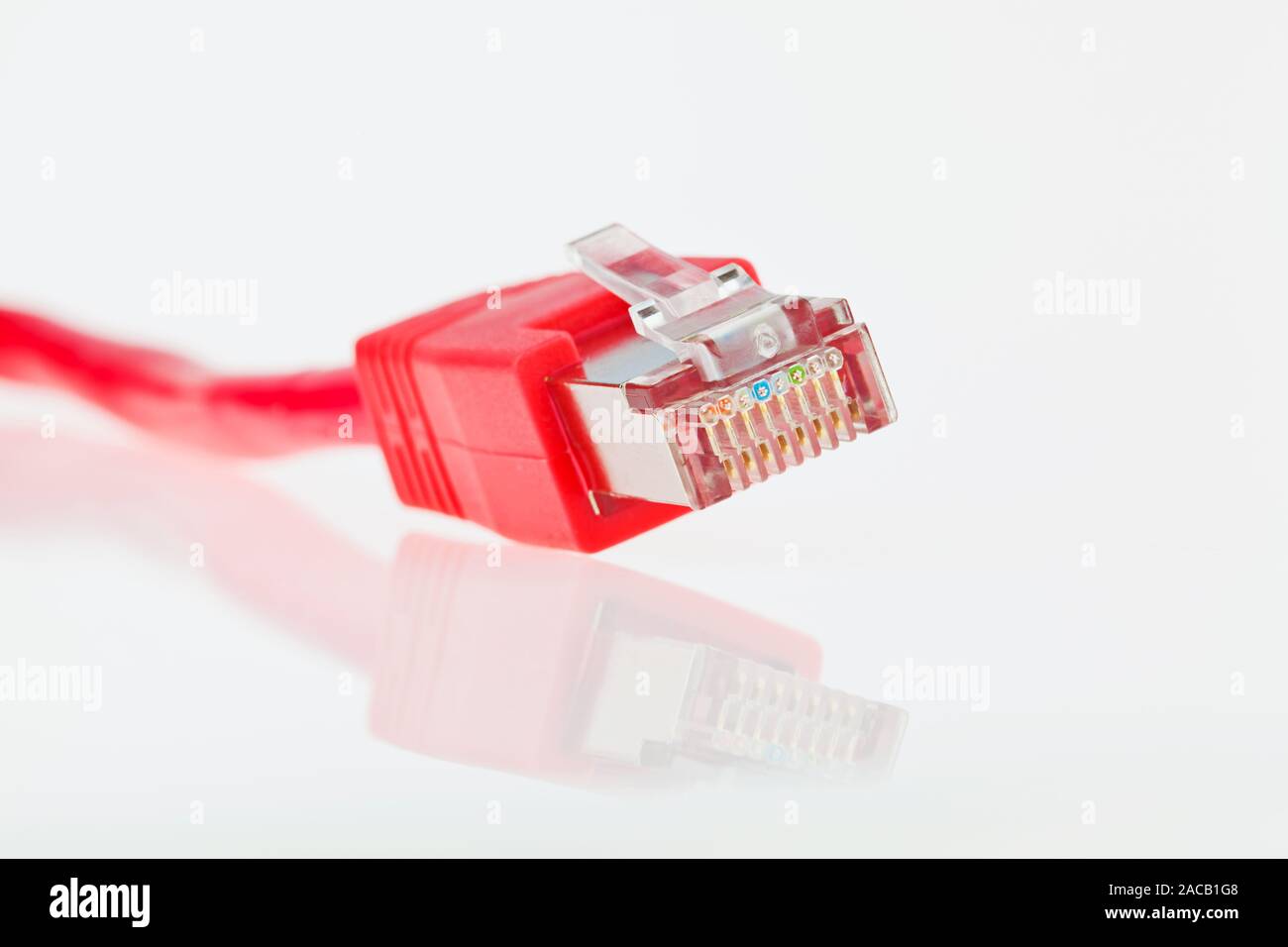 Network cable of a computer Stock Photo - Alamy