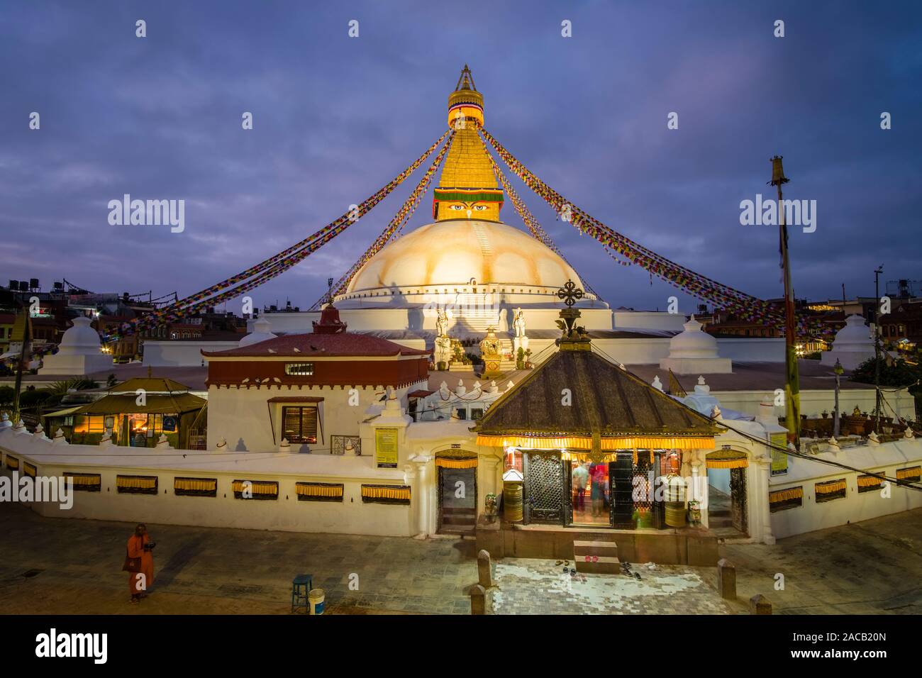 Boudhanath district hi-res stock photography and images - Alamy