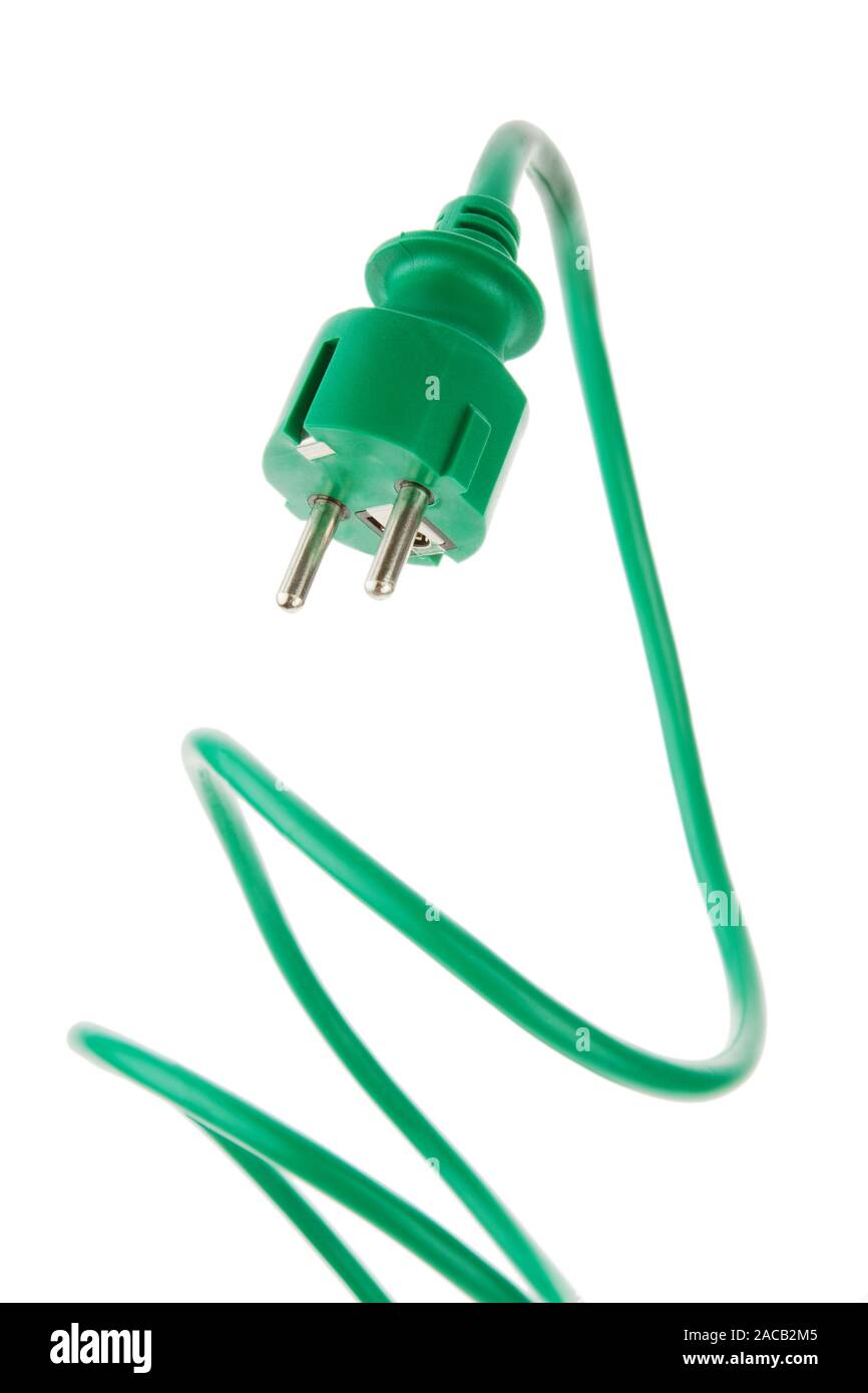 Power plug with power cable Stock Photo - Alamy