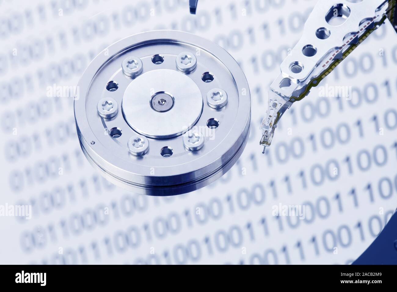 Hard disk of a computer Stock Photo - Alamy
