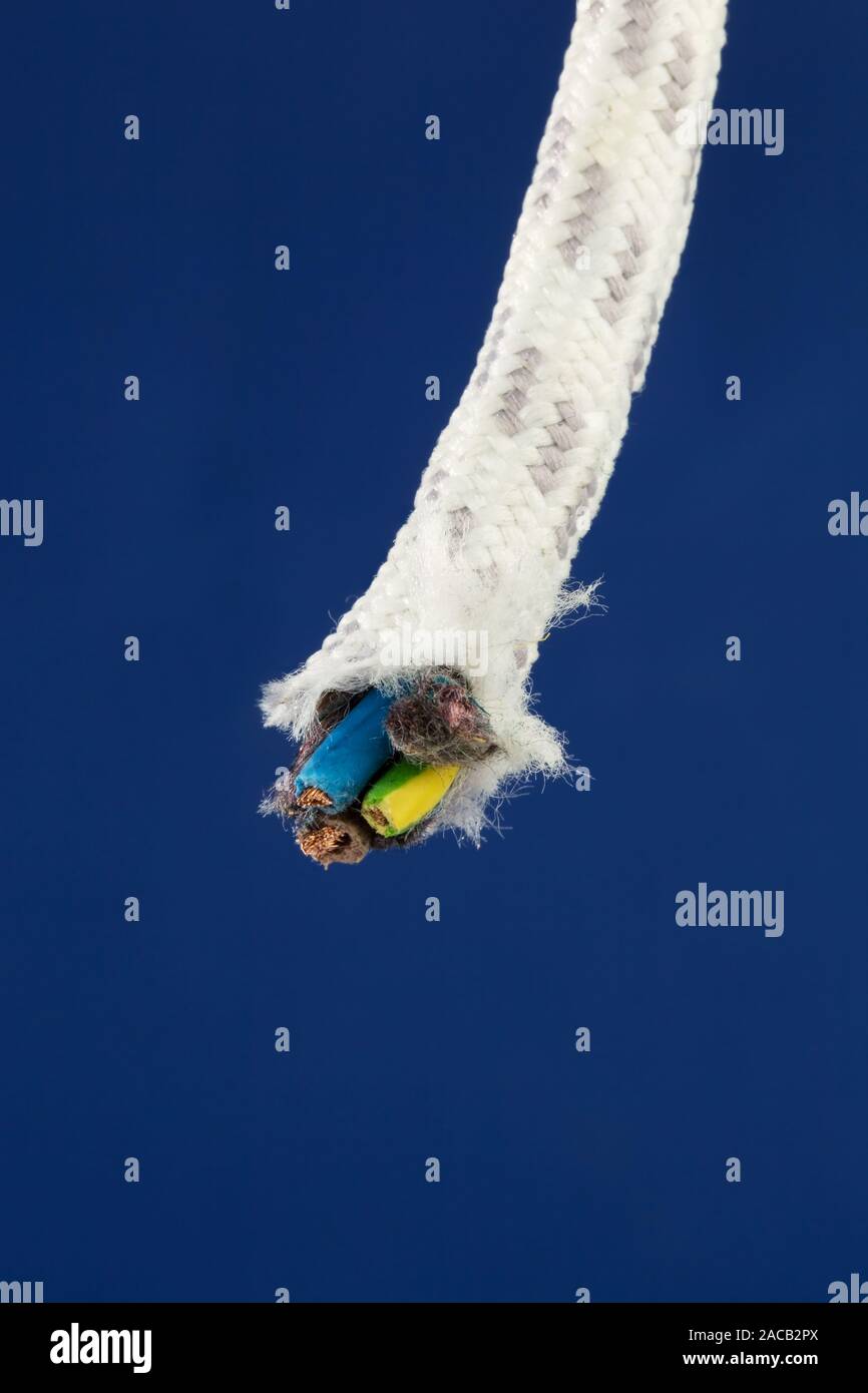 disconnected power cable Stock Photo - Alamy