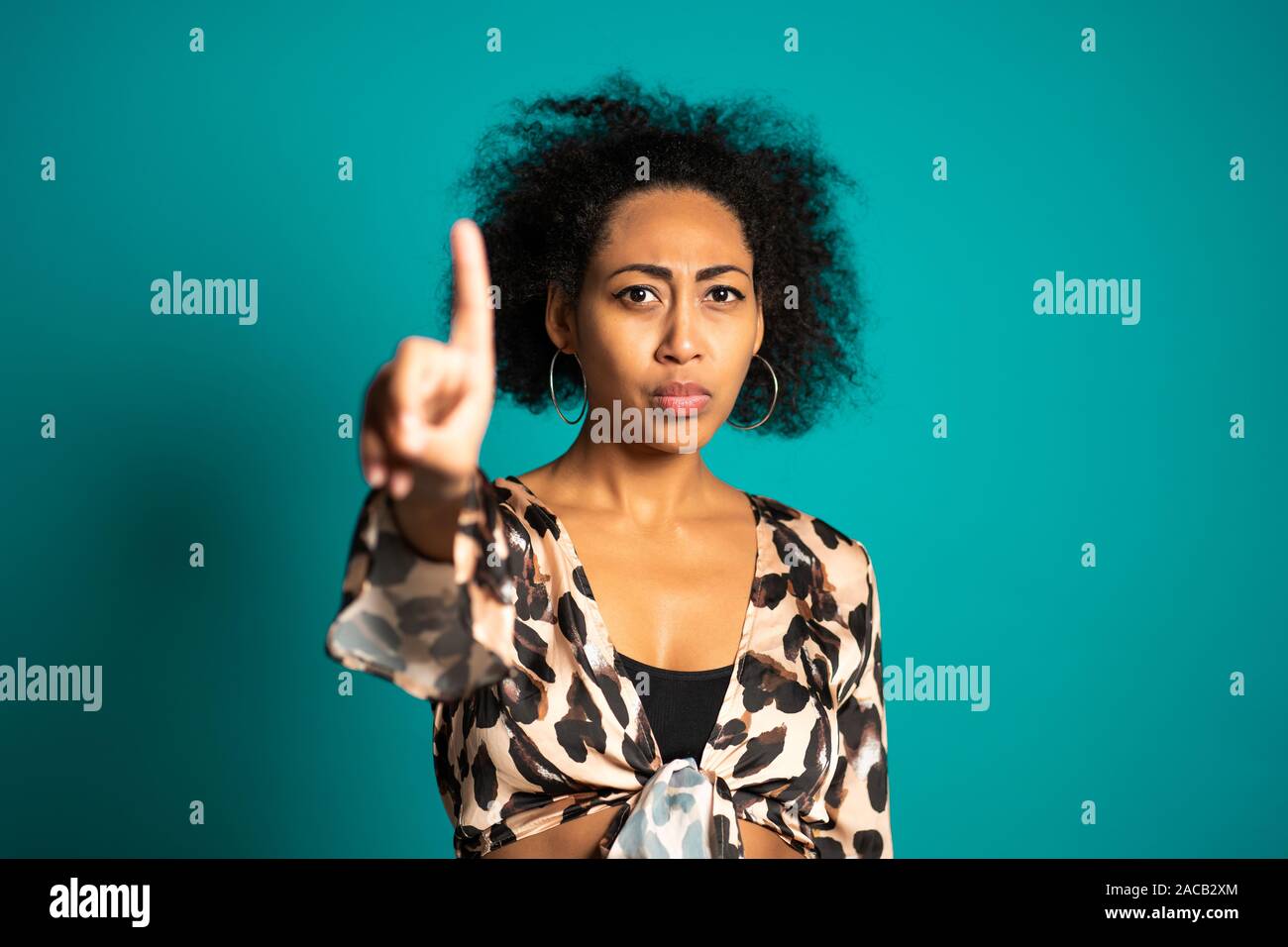 Gesture Attention High Resolution Stock Photography and Images - Alamy