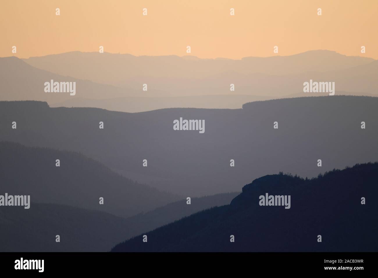 North cascade sunset hi-res stock photography and images - Alamy