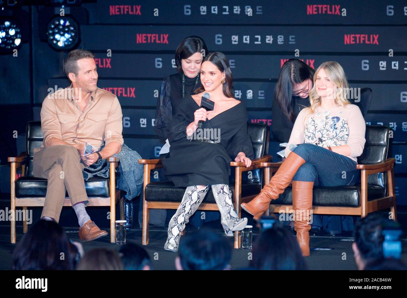 Seoul, South Korea. 2nd Dec, 2019. . 02nd Dec, 2019. Ryan Reynolds ...