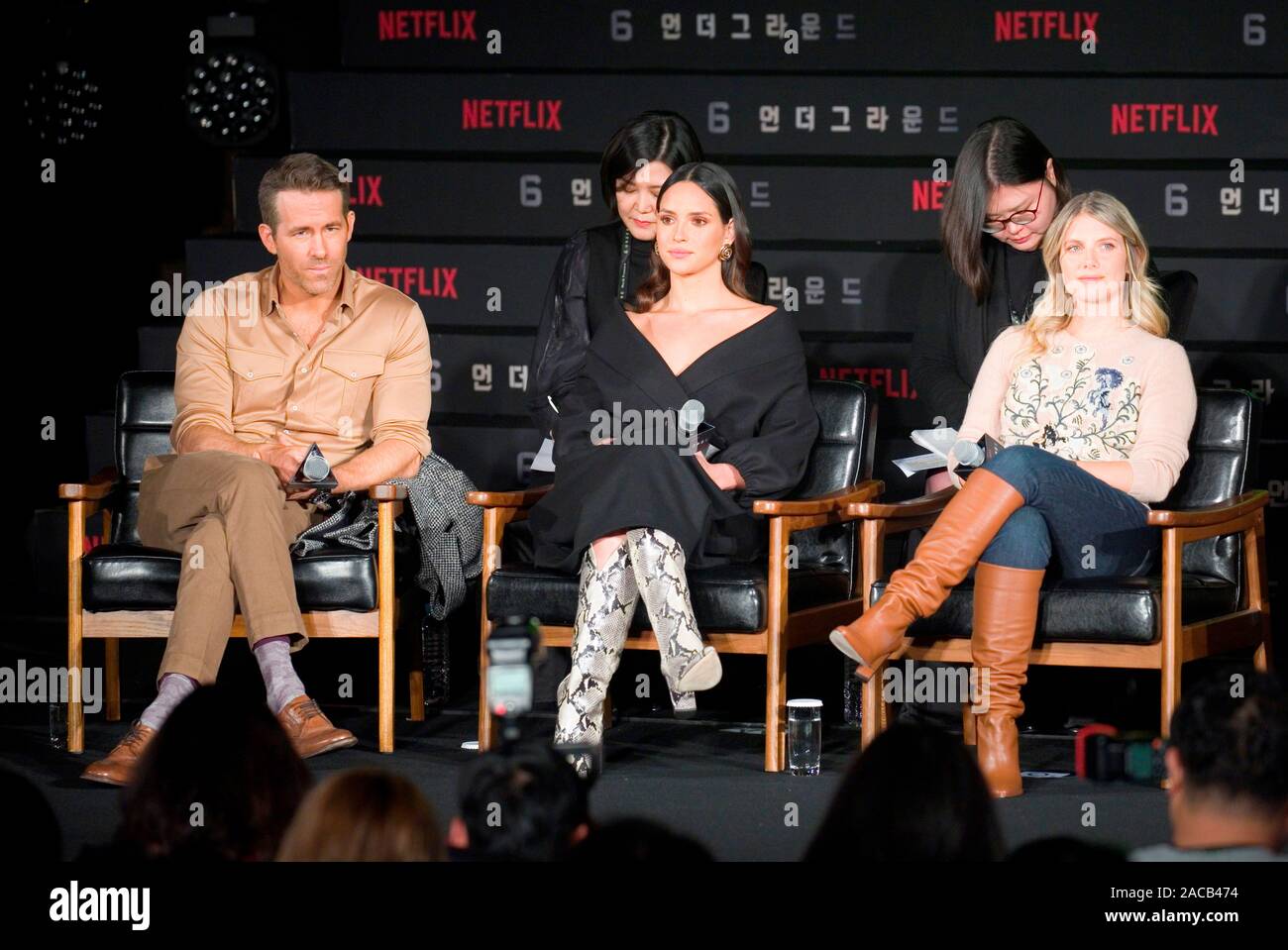 Seoul, South Korea. 2nd Dec, 2019. . 02nd Dec, 2019. Ryan Reynolds ...