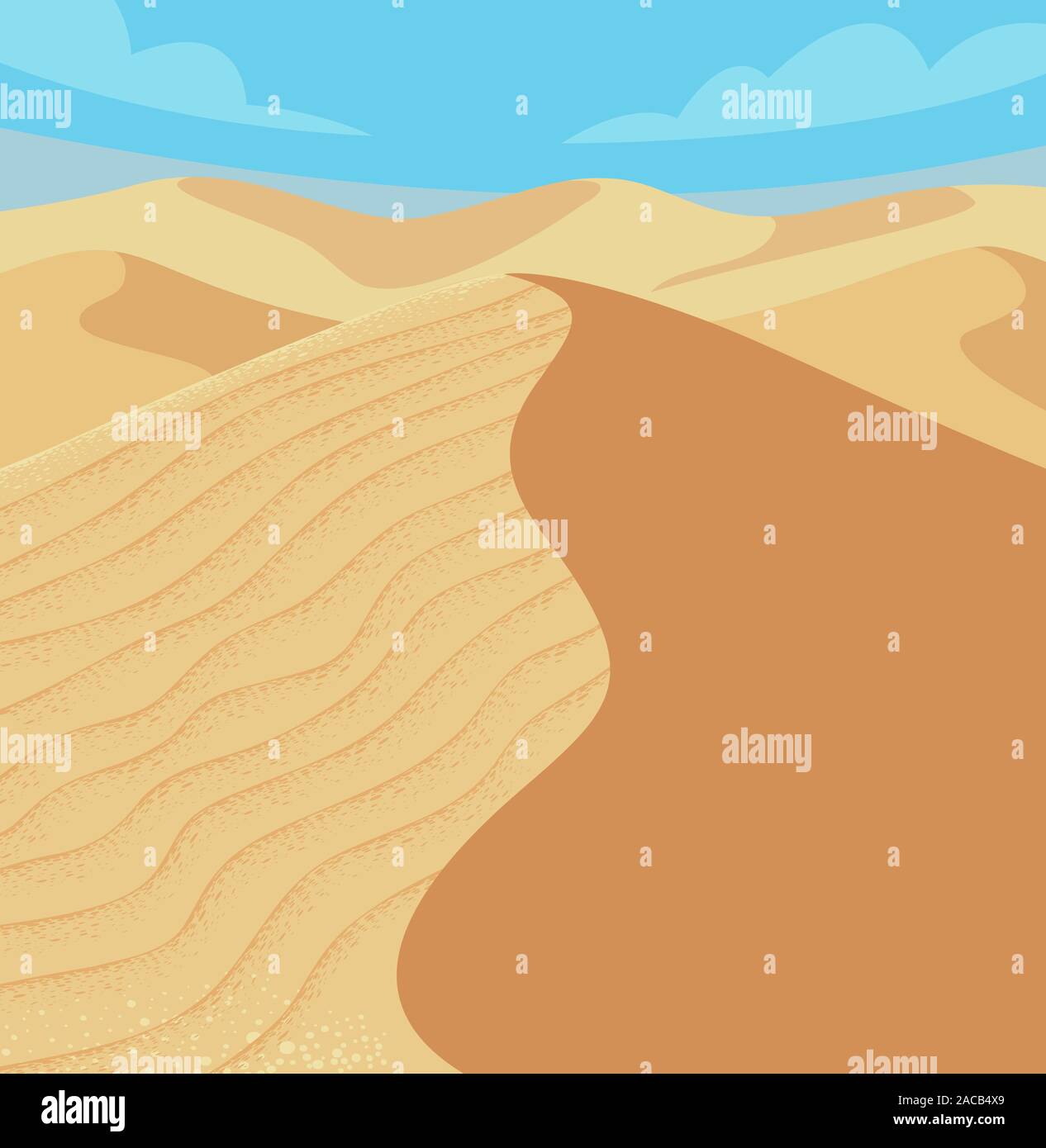 Cartoon dunes hi-res stock photography and images - Alamy
