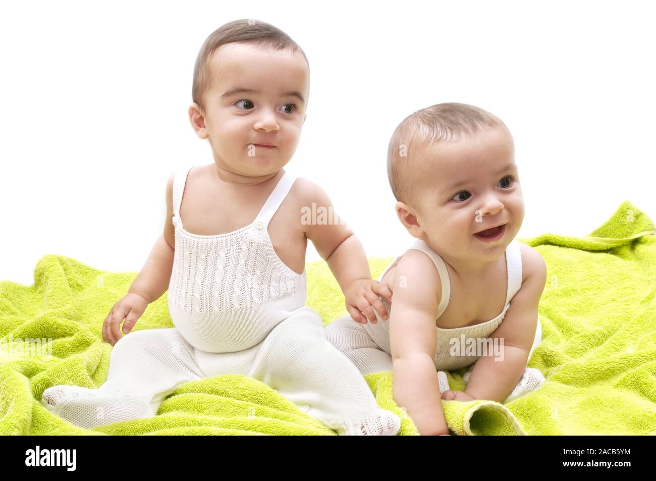 Twins infant brothers babies hi-res stock photography and images - Alamy