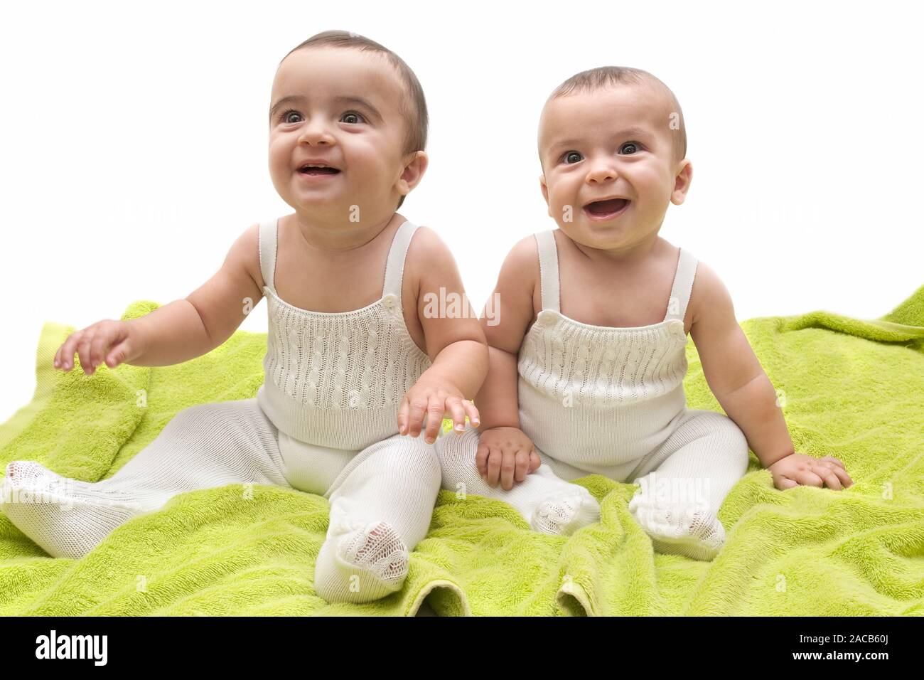 Twins infant brothers babies hi-res stock photography and images - Alamy
