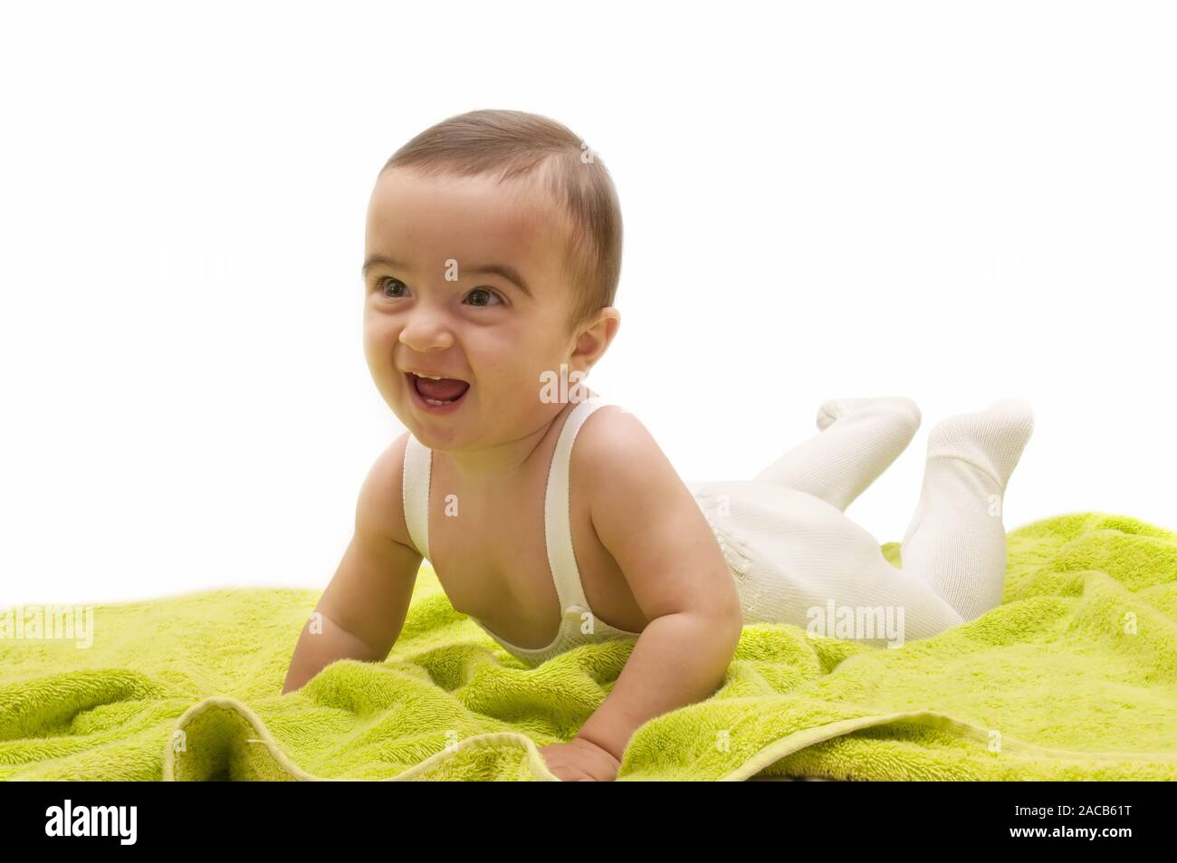 Beautiful happy cute baby hi-res stock photography and images - Alamy