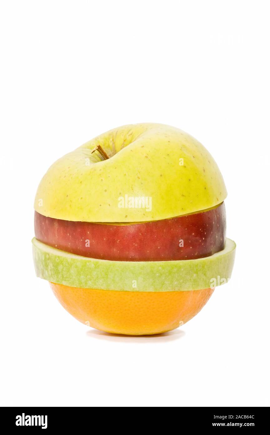 Fruits food nutrition diet Cut Out Stock Images & Pictures - Alamy