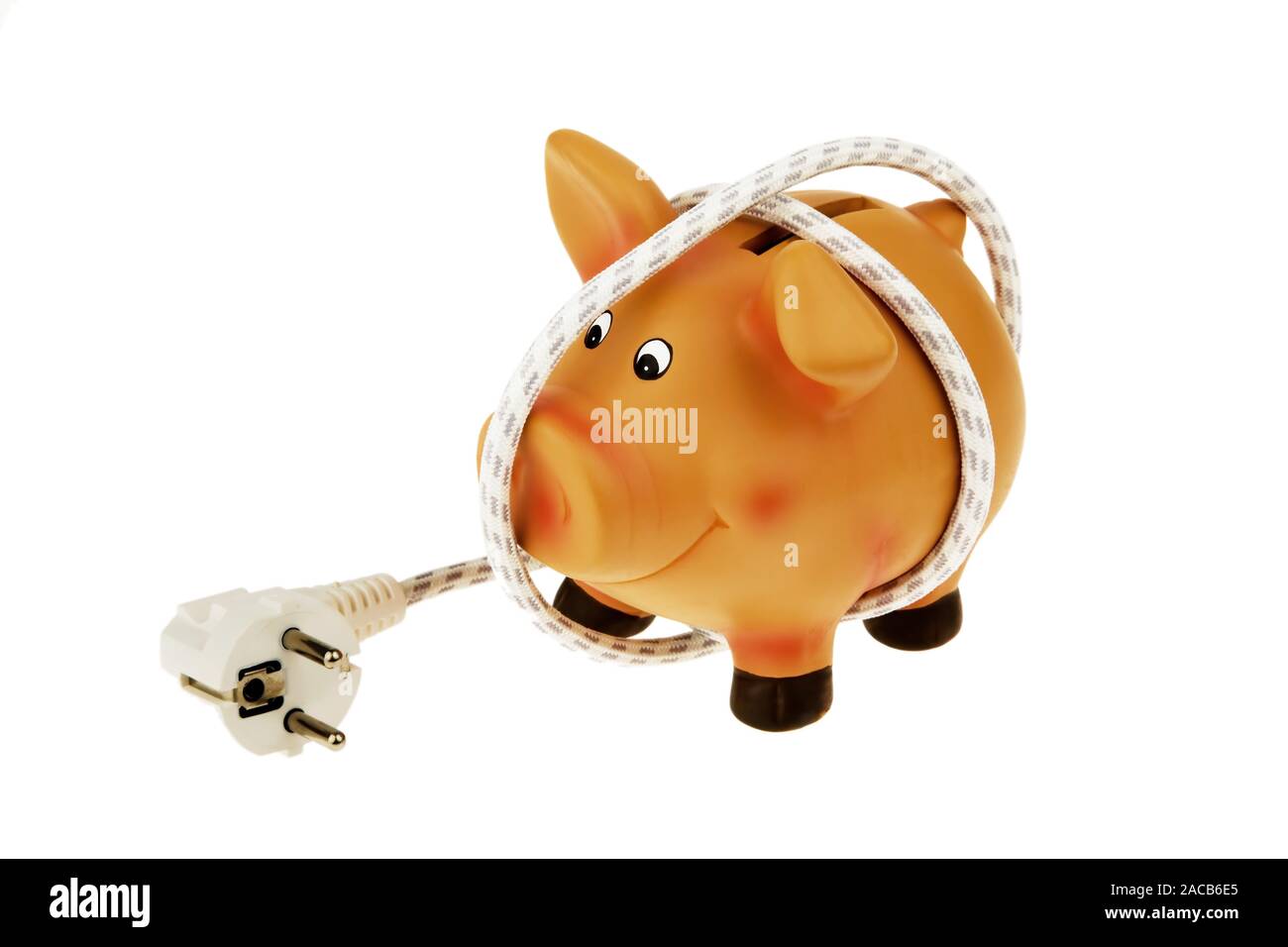 Piggy bank power cable hi-res stock photography and images - Alamy