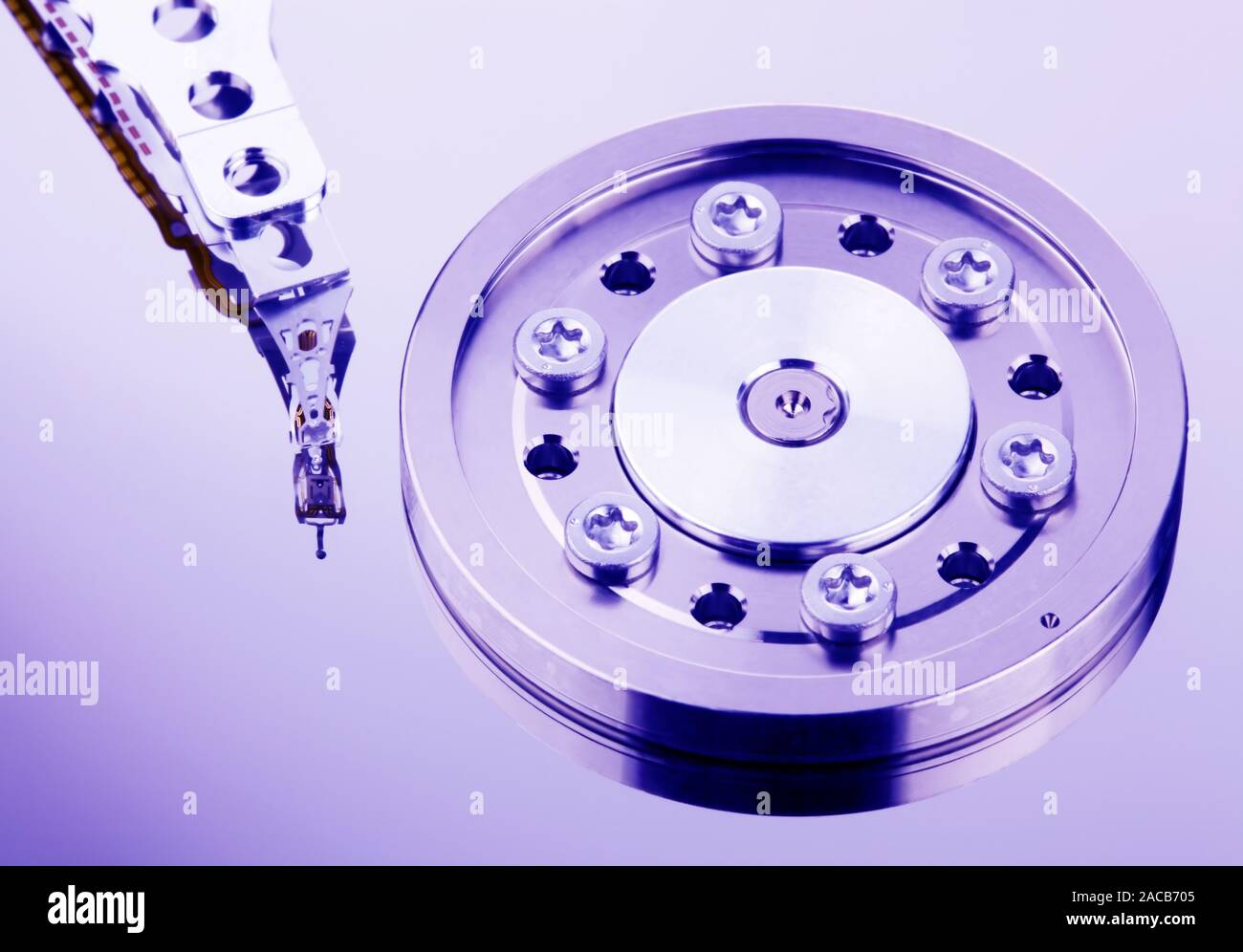 Hard disk of a computer Stock Photo - Alamy