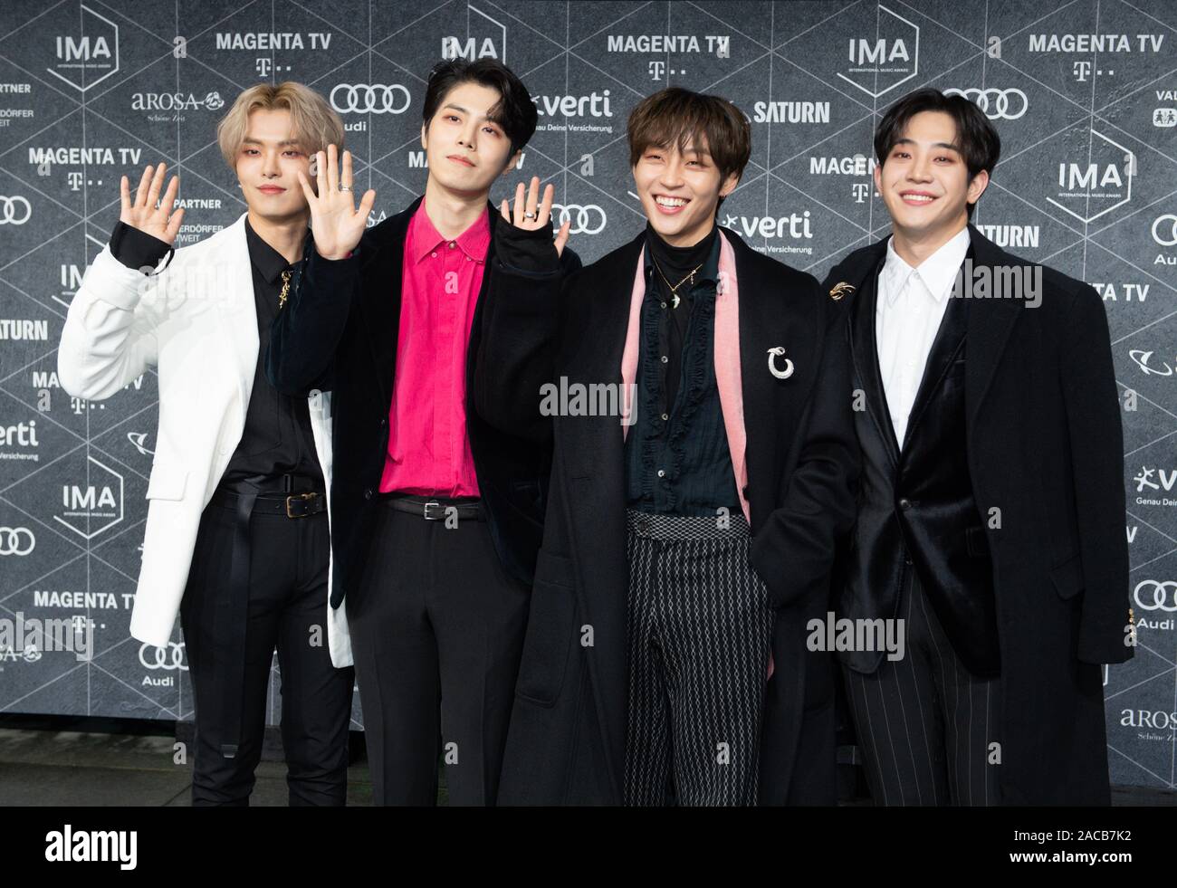 Members of the music band THE ROSE Awarding of the International Music ...