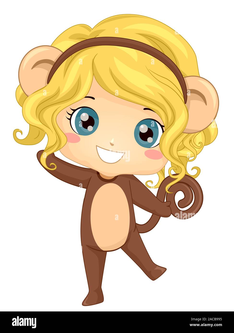 Girl Monkey Cartoon Images