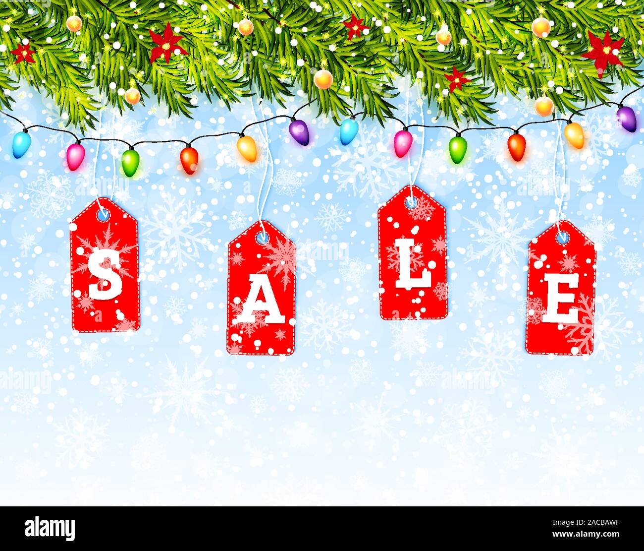 Holiday sales vector Stock Vector Images - Alamy