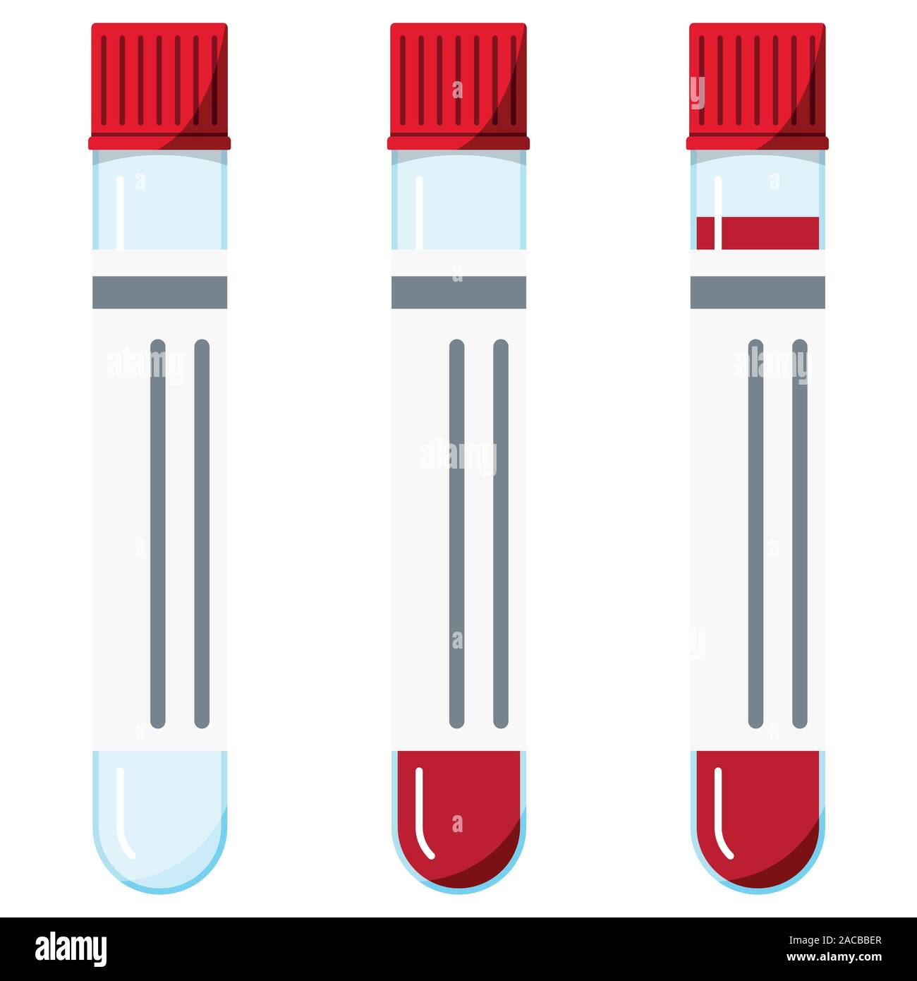 Blood test tubes icon cartoon Stock Vector Images - Alamy
