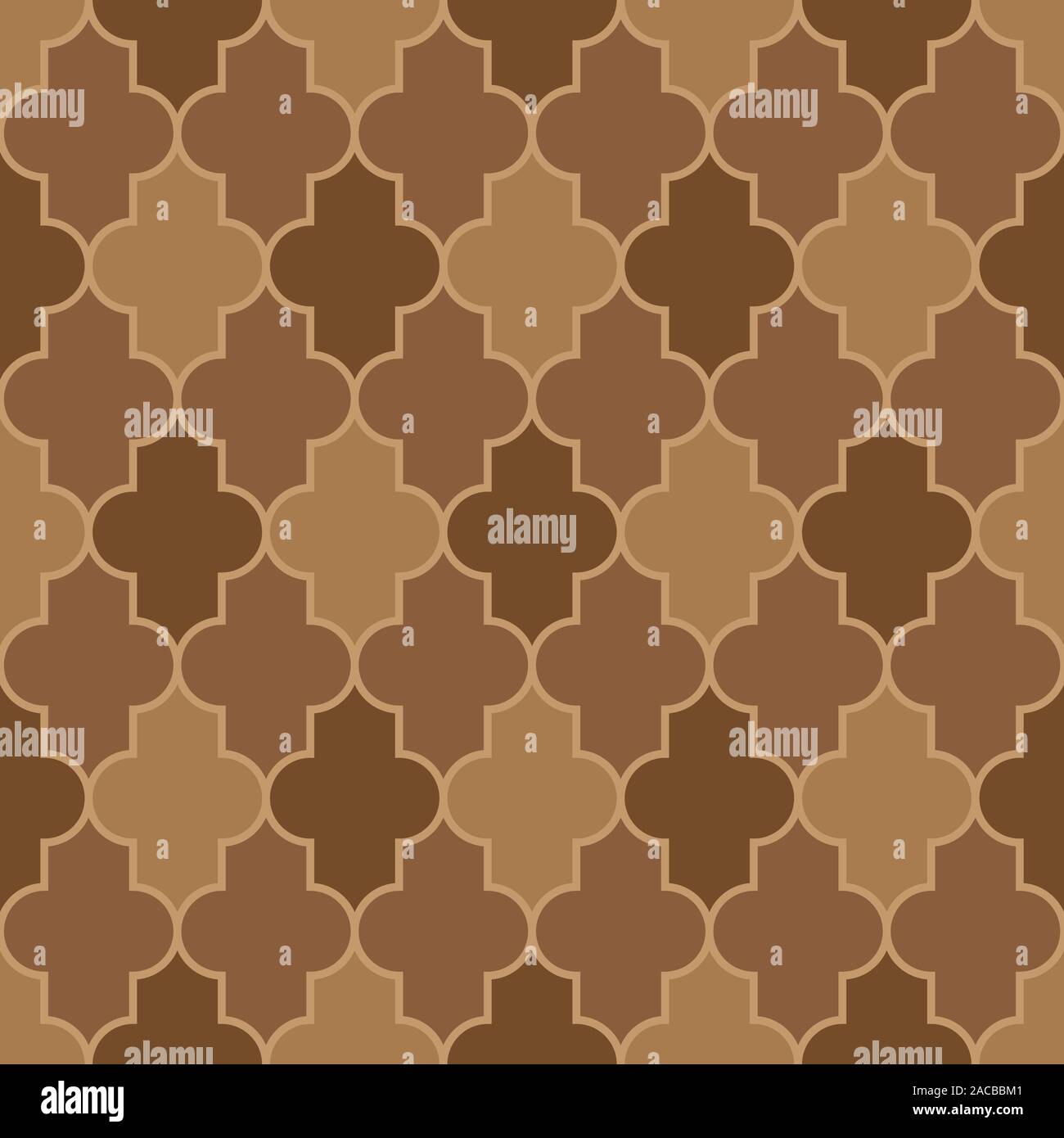 Arabic seamless pattern grid lantern shapes tiles Stock Vector Image ...