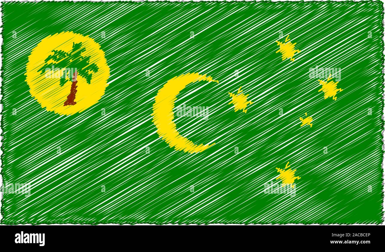 Flag of cocos Stock Vector Images - Alamy