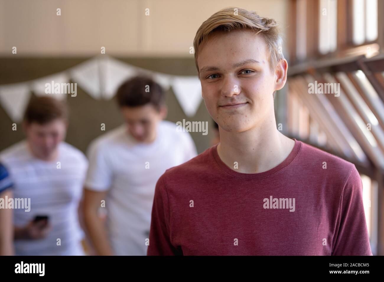 High school boy portrait hi-res stock photography and images - Alamy