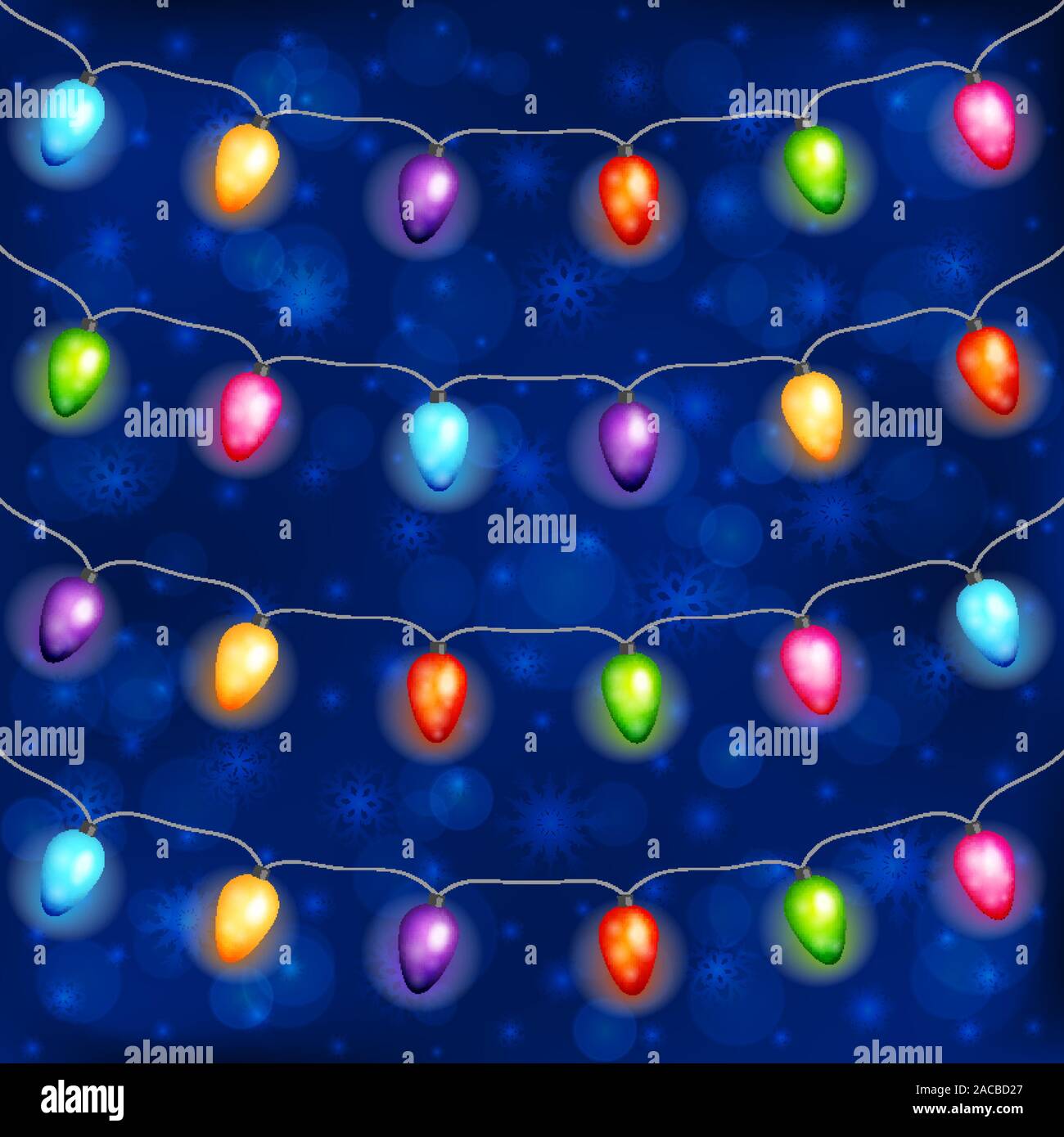 Light bulbs string Stock Vector Images - Alamy