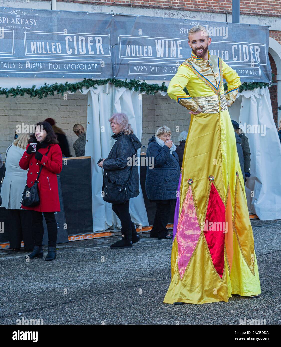 Portsmouth Historic Victorian Markets, 29th November 2019 Stock Photo ...
