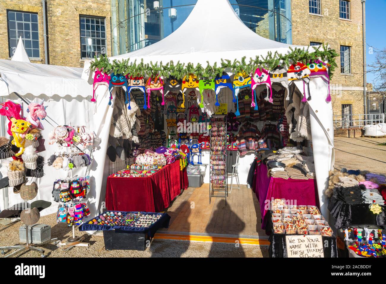Portsmouth Historic Victorian Markets, 29th November 2019 Stock Photo ...
