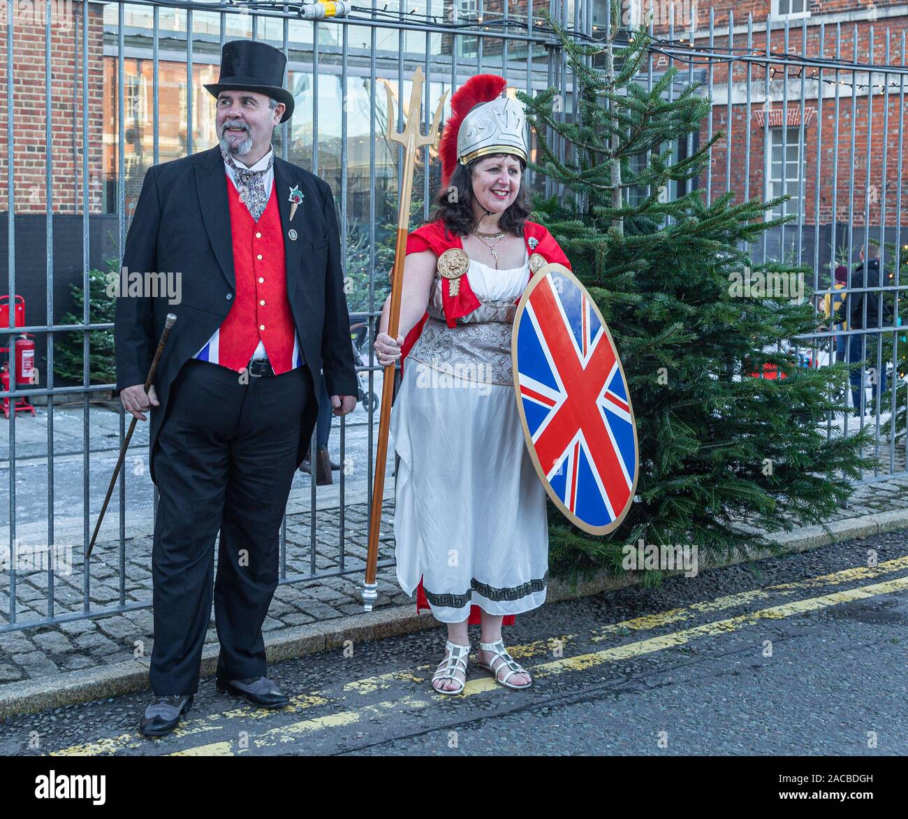 Portsmouth Historic Victorian Markets, 29th November 2019 Stock Photo ...