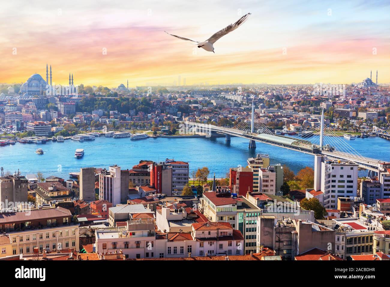 Halic skyline cityscape water hi-res stock photography and images - Alamy