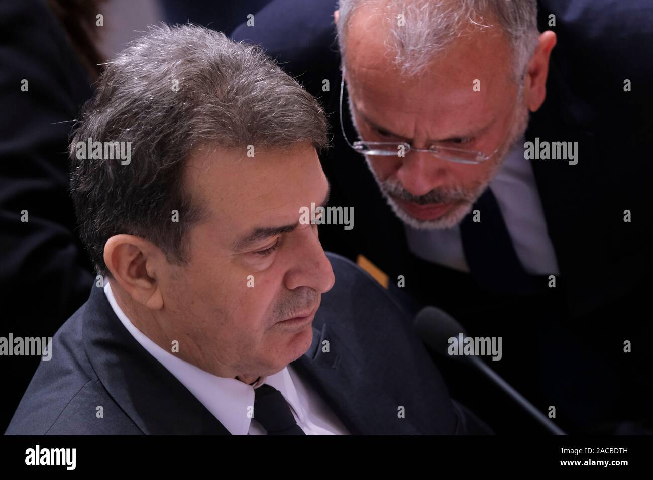 Brussels, Belgium. 2nd Dec, 2019. Michalis Chrysochoidis, Greek ...