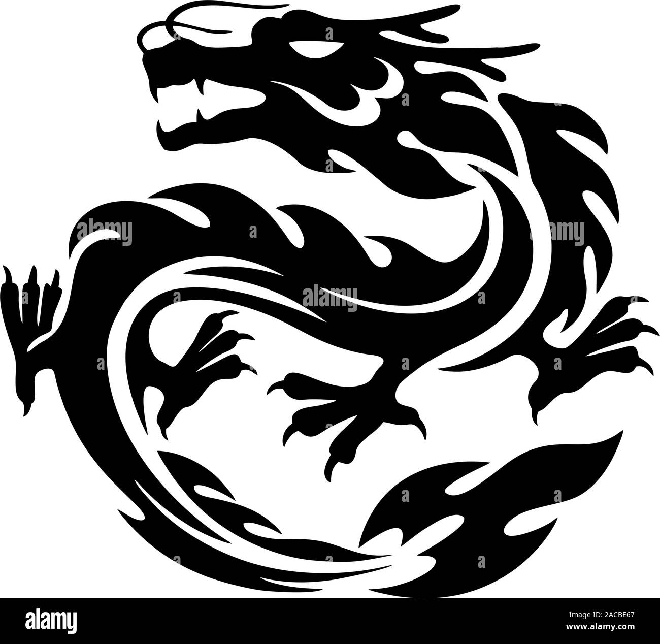 tattoo design in vector Stock Photo - Alamy