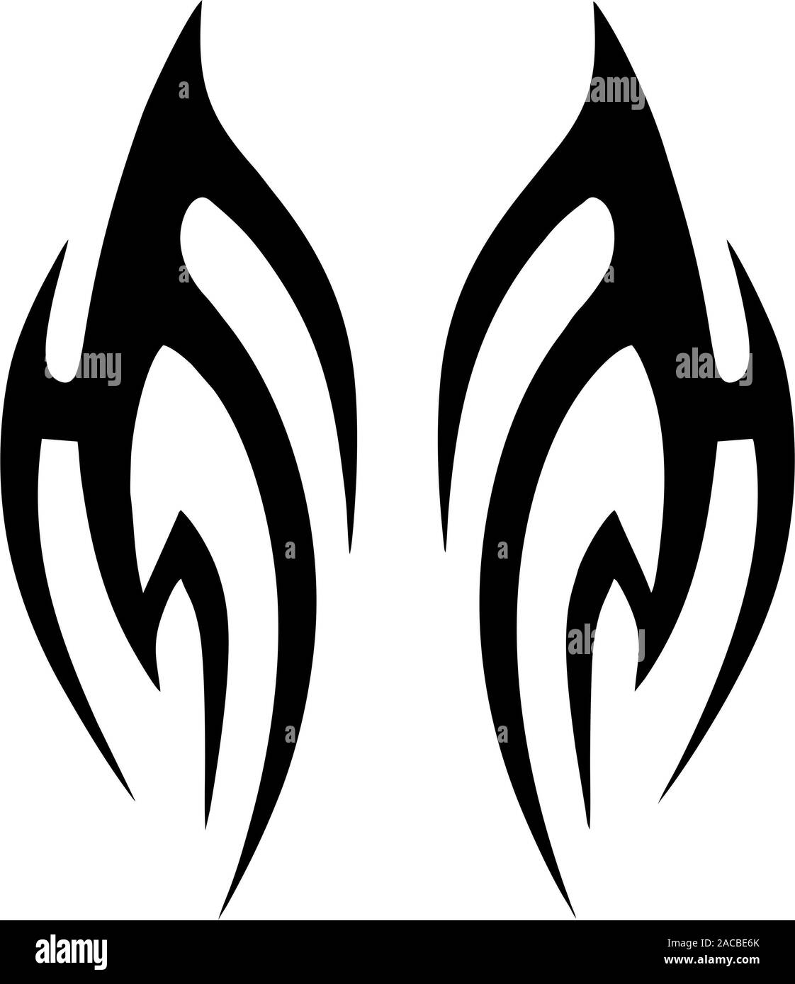 tattoo design in vector Stock Photo - Alamy